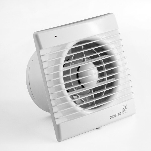 Вентилятор вытяжной Soler & Palau DECOR 200 C 20 Вт 185 куб. м/ч 118 мм белый