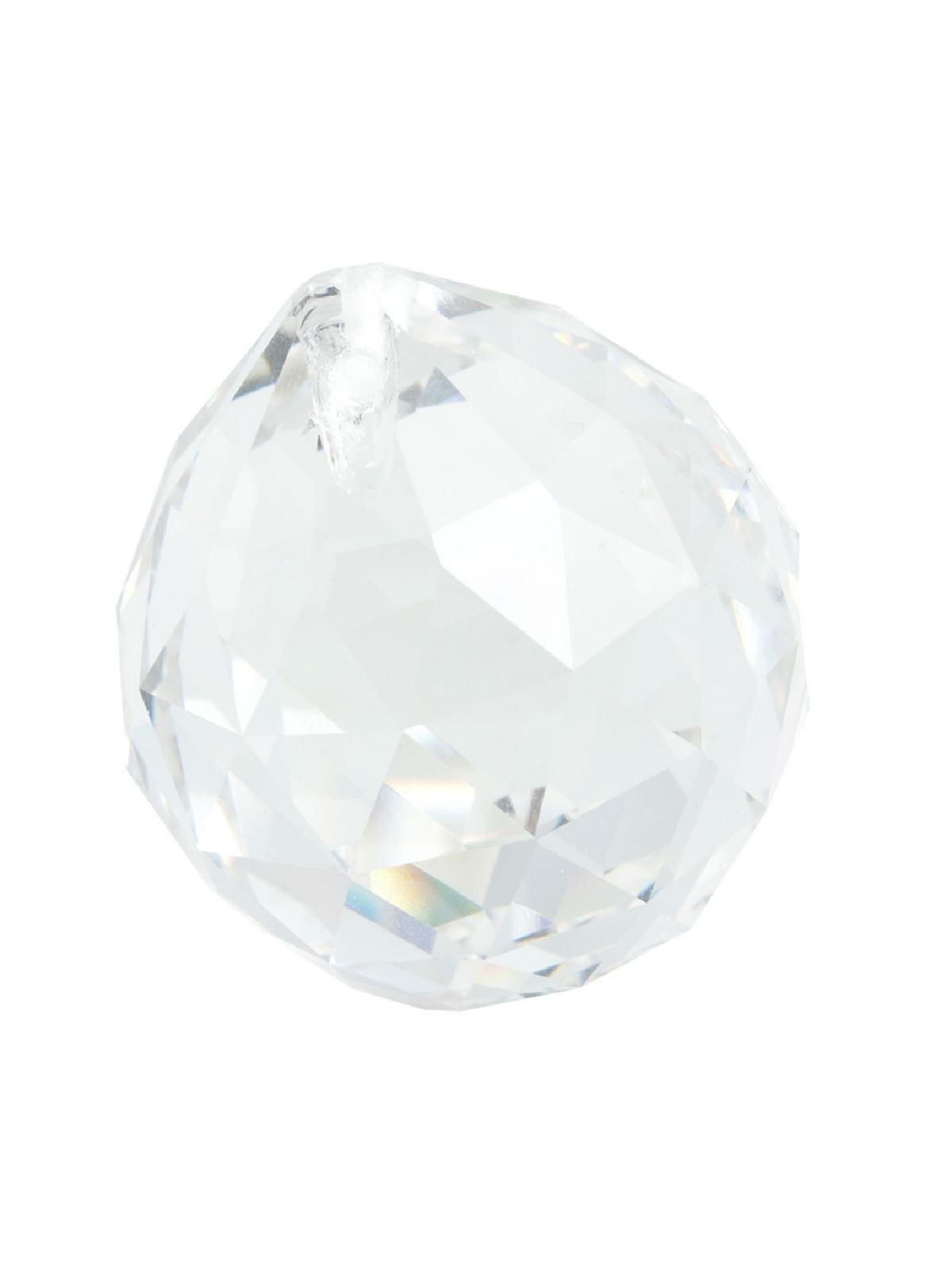 20 мм прозрачный хрустальный осветительный шар (плюс рулон с пузырьками)