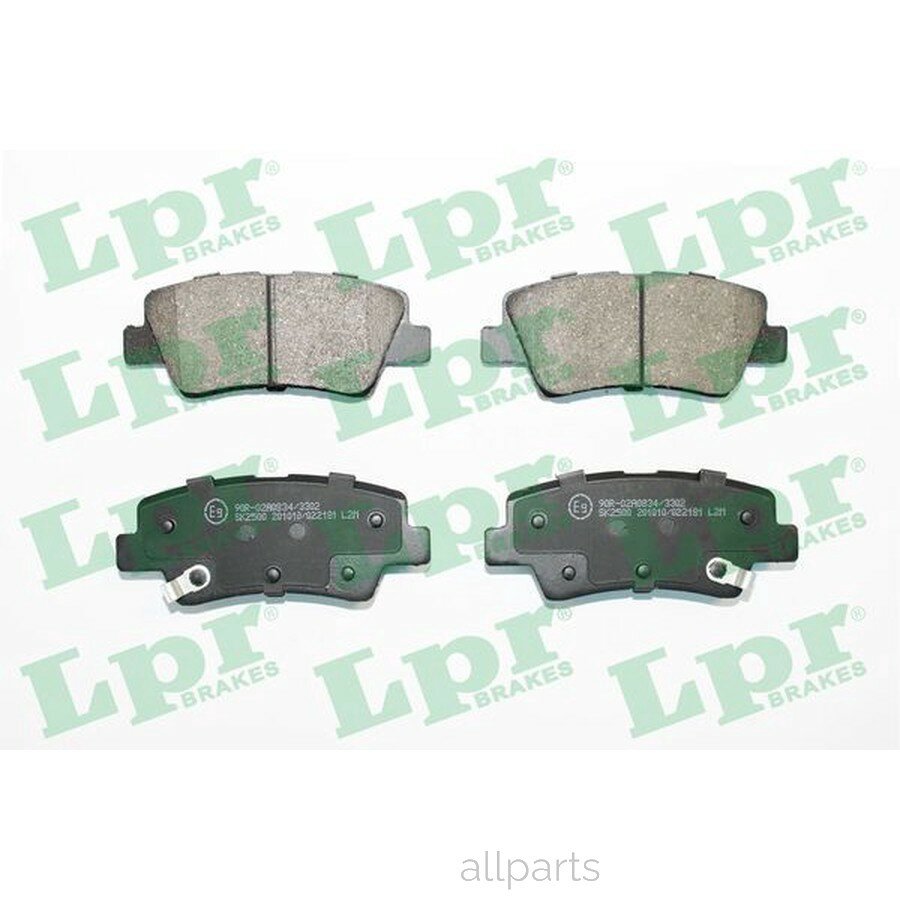 LPR 05P2181 колодки дисковые передние!\ Kia Carens 2.0 CVVTi/CRDi 06>