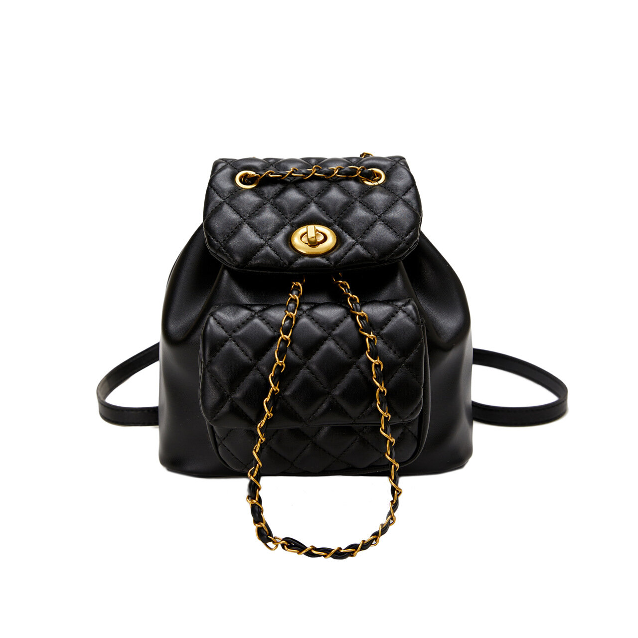 2026 Стеганая сумка с цепочкой на двойном плече для женщин 2025 Новый стиль модная сумка в стиле Шанель с высококачественным ощущением