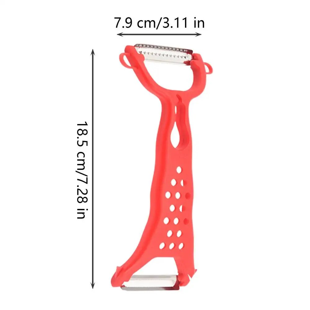 Овощечистка Red, 18.5 см/7.28 дюймов