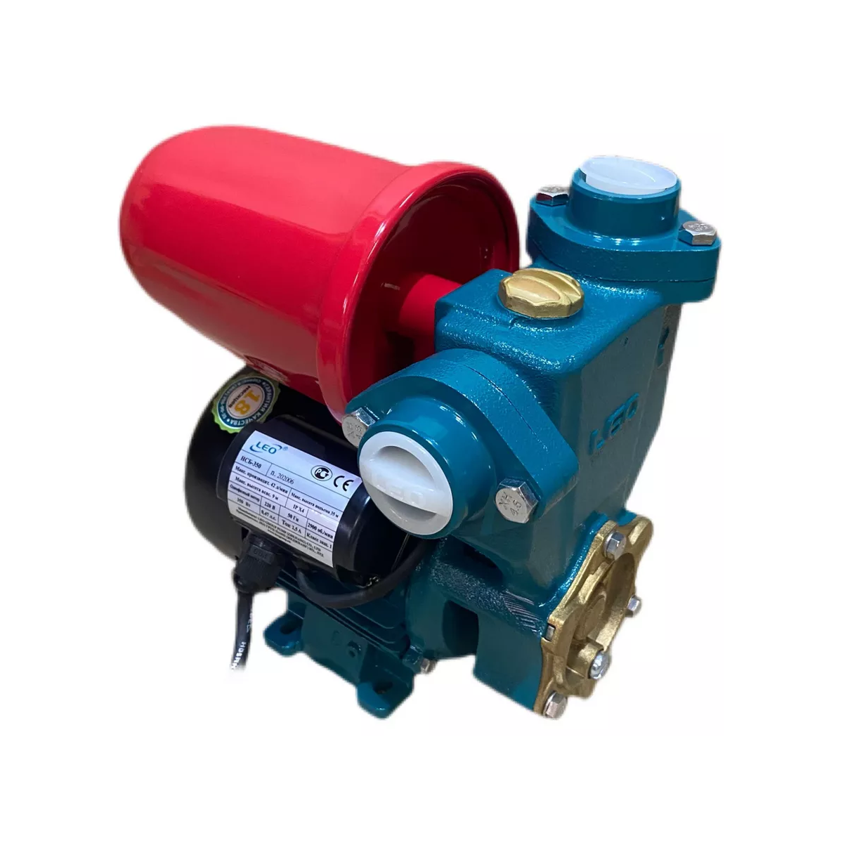 Насосная станция LEO НСБ-350, мощность 350 Вт, 42 л/мин, черный/синий