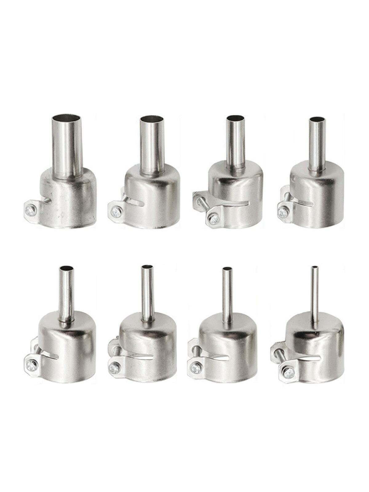 1 комплект из 8 штук, воздушная насадка для станции распайки фена горячим воздухом