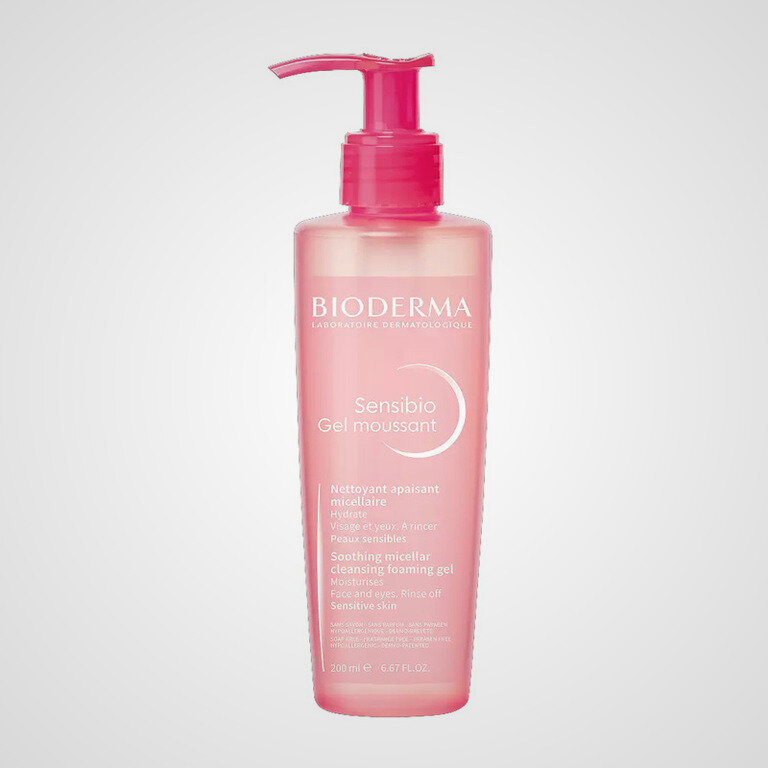 Сенсибио Очищающий гель 200 мл BIODERMA Sensibio Soothing micellar cleansing foaming gel Гель 200 мл