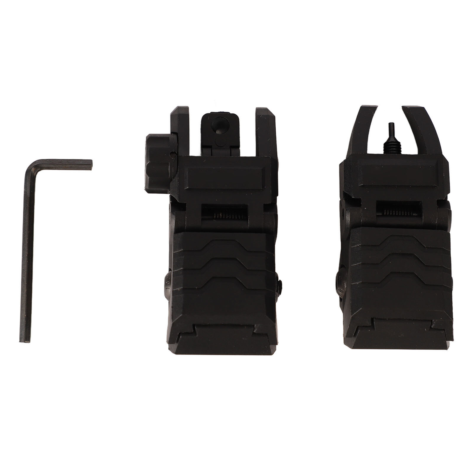 Промышленности складывание M4 передние задние прицелы Нейлон MGPCQB Передние задние прицелы черные