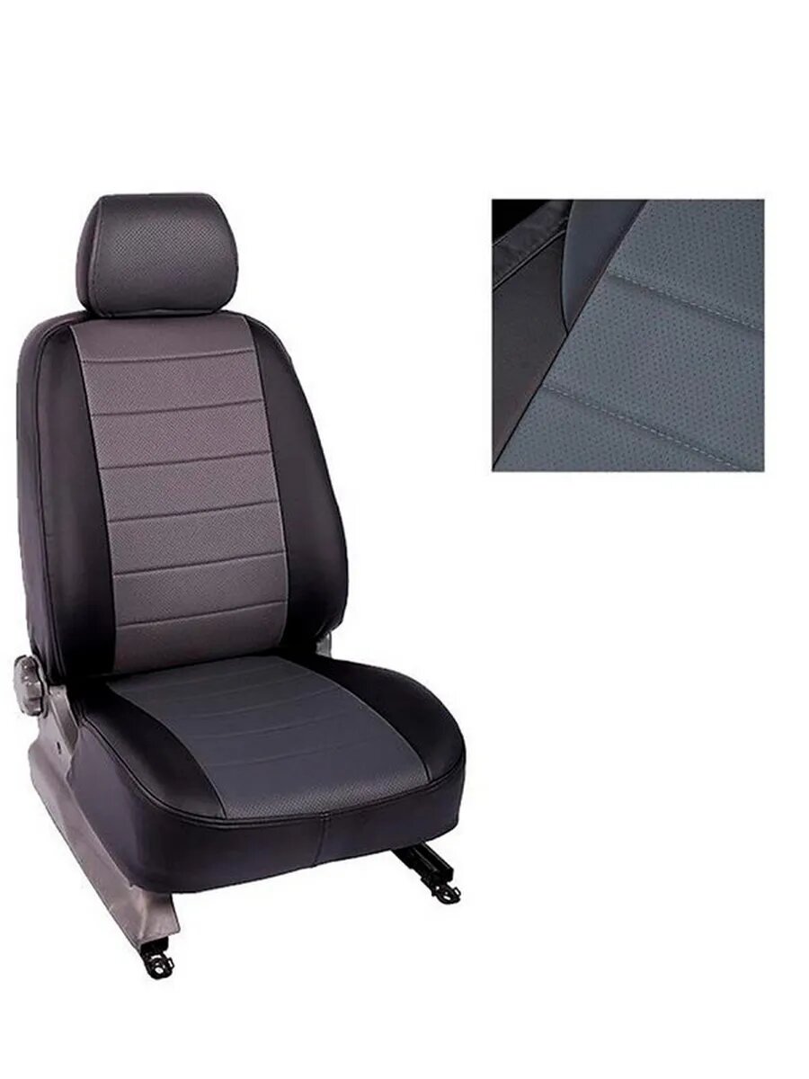 Чехлы на сиденья из экокожи Seintex для Mazda CX-5 (17-21)