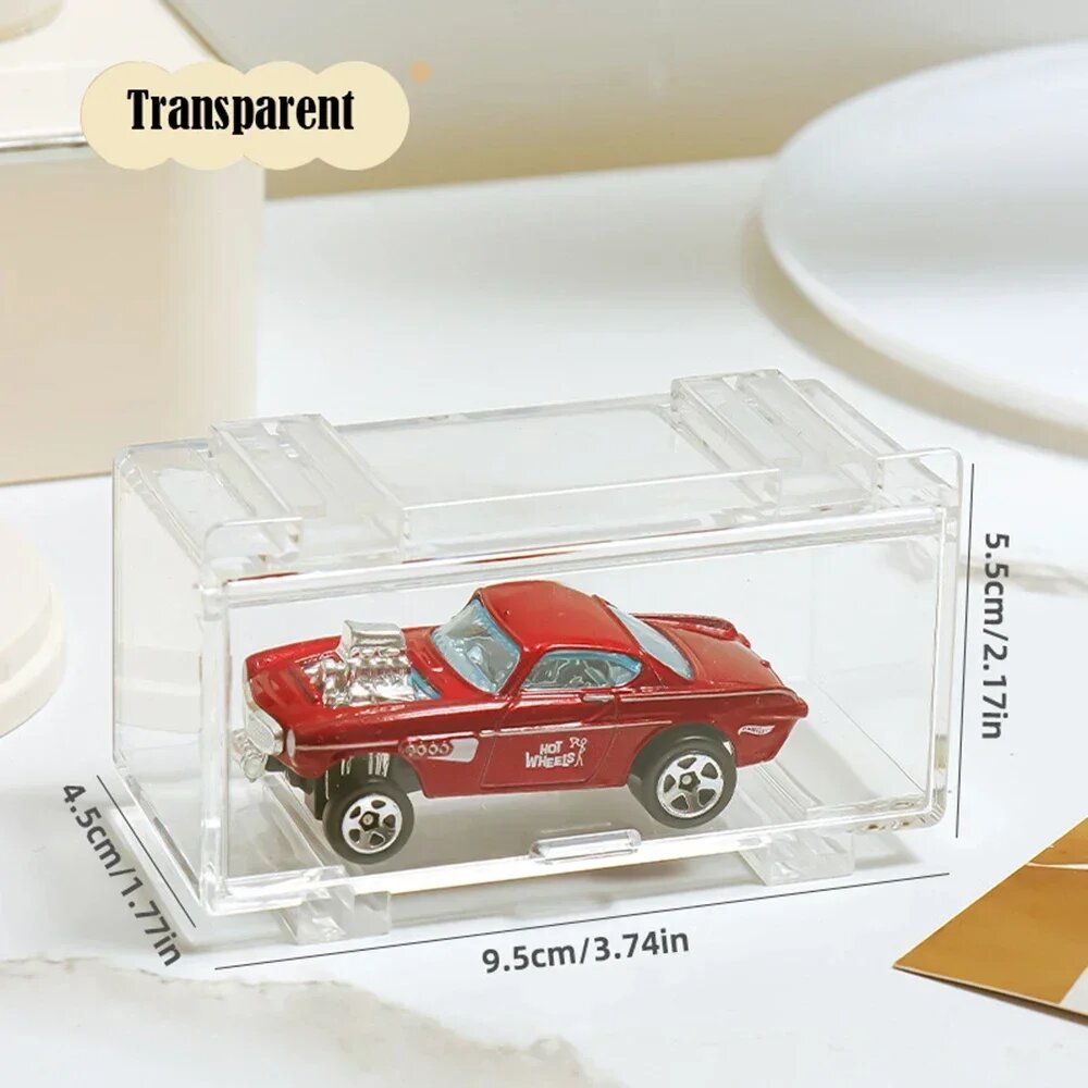 Прозрачный ящик для модели автомобиля 1:64