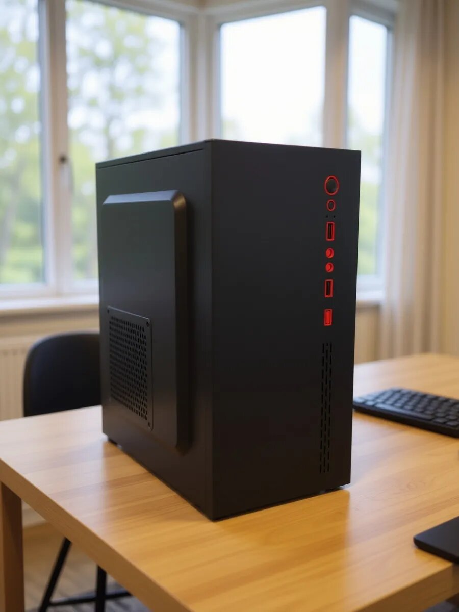 Мощный компьютер Core i5-4570s 2.9-3.6Ghz, 8Gb, SSD 120gb, 400W, Intel HD 4600