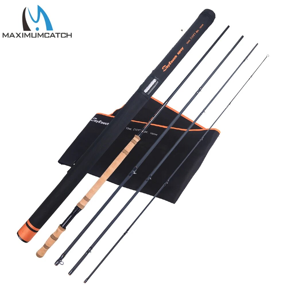 Удочка для нахлыстовой ловли Maximumcatch Skytouch Switch Spey, 11-15 футов, SPEY 13ft6in 8wt4sec
