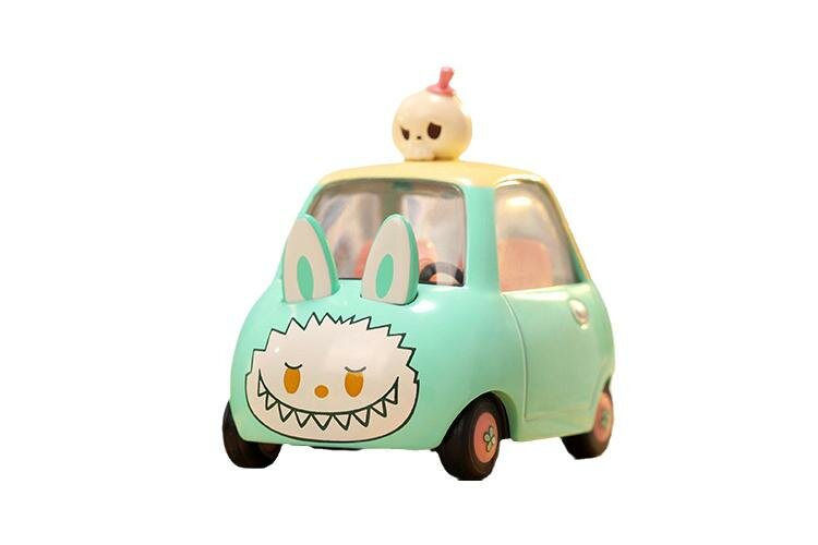 POP MART Милые приватные машинки Mystery Box, унисекс, Confirmed-Labubu-Mint (Open)