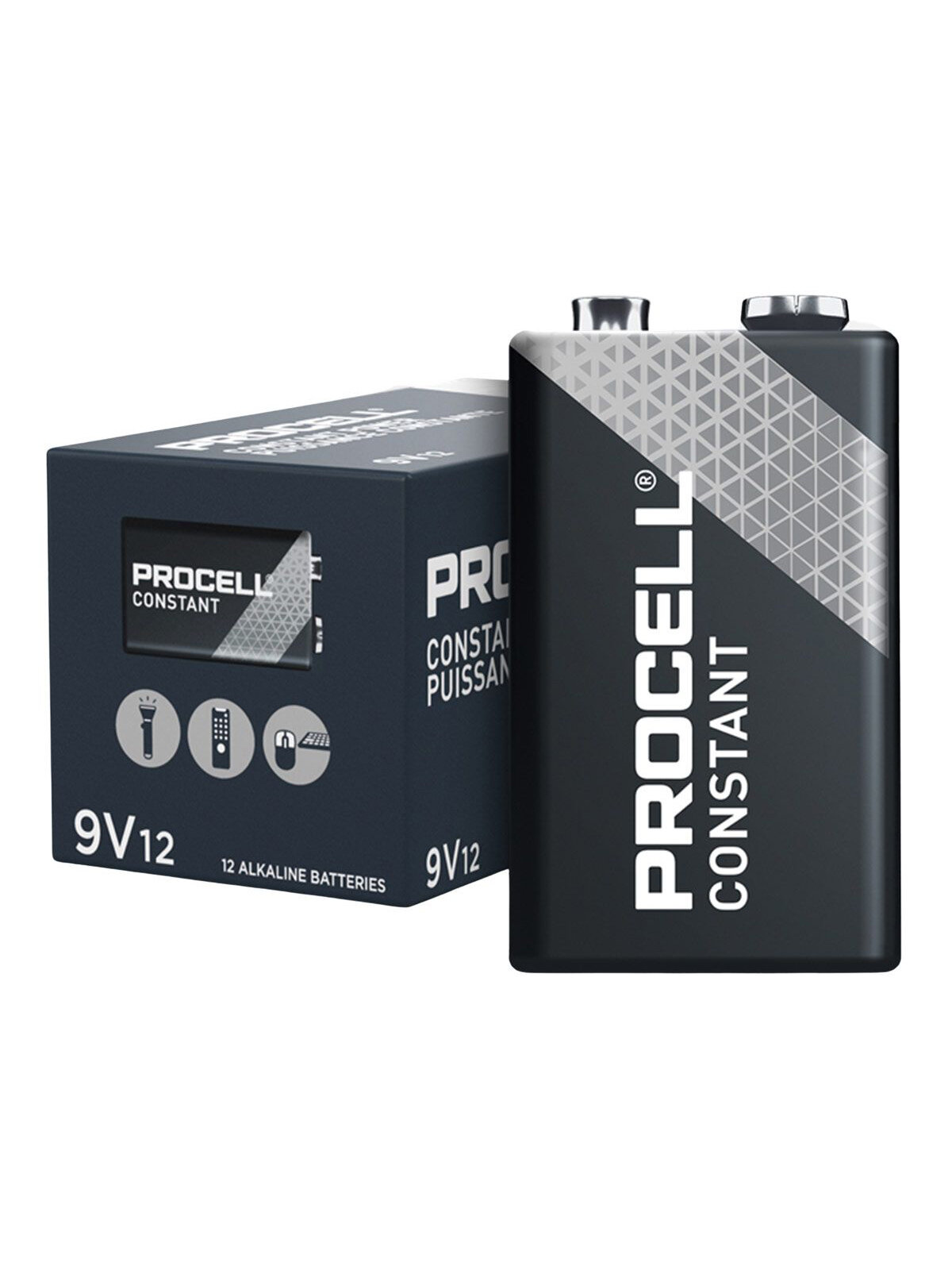 Батарейки Duracell PROCELL CONSTANT крона 9V коробка 10 шт