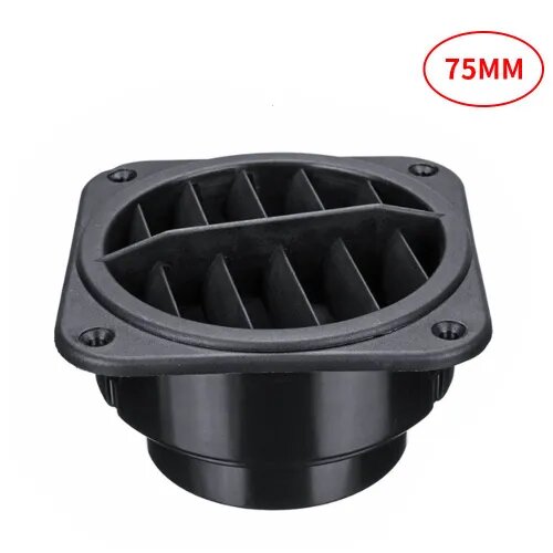 Дефлектор 75 мм поворотный для воздушного отопителя