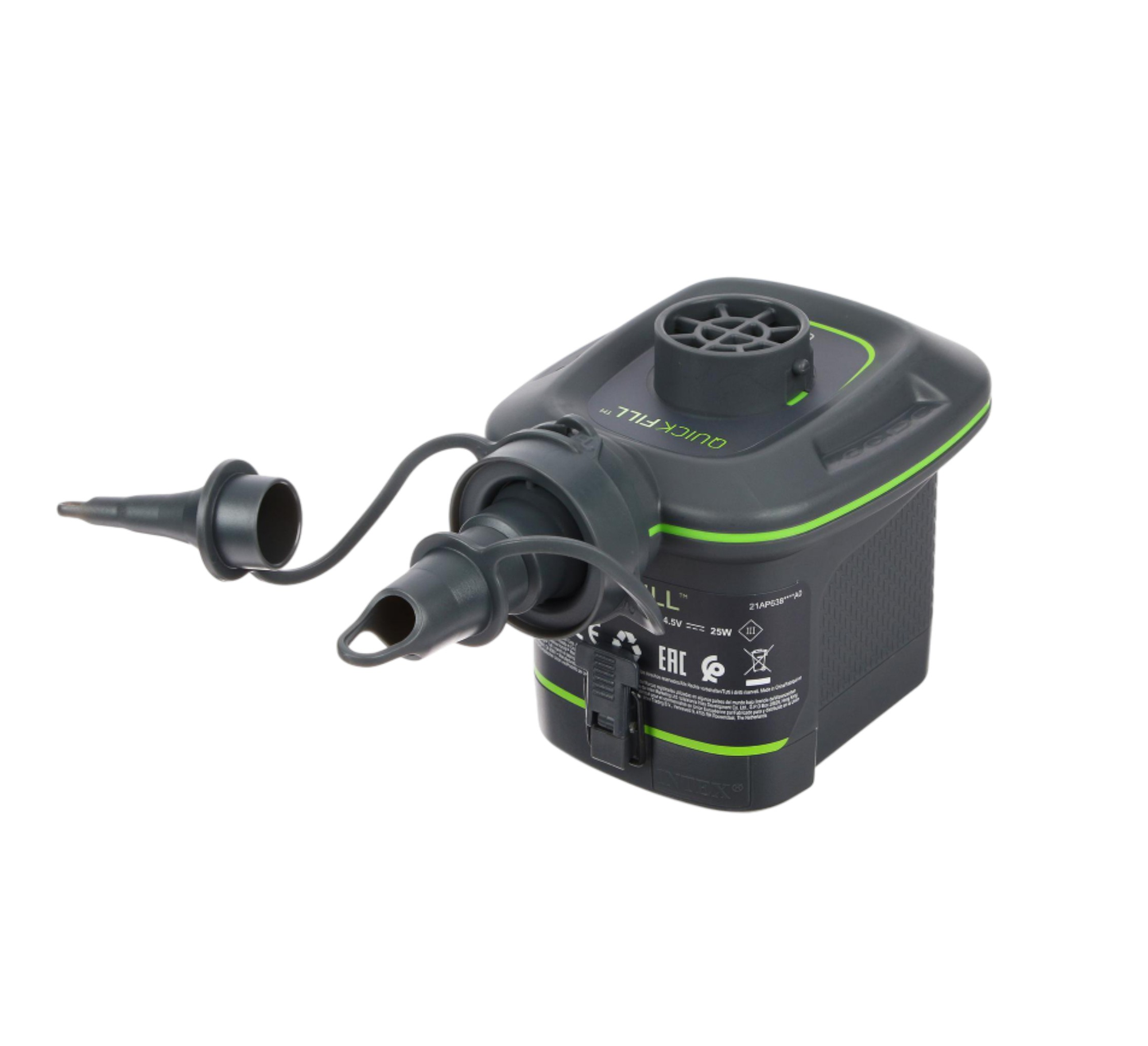 Электрический насос для надувной мебели на батарейках 420л/мин