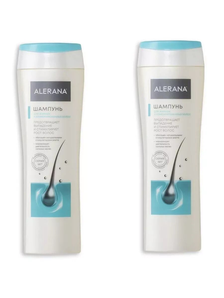 Шампунь для жирных и комбинированных волос 250 мл 2 шт