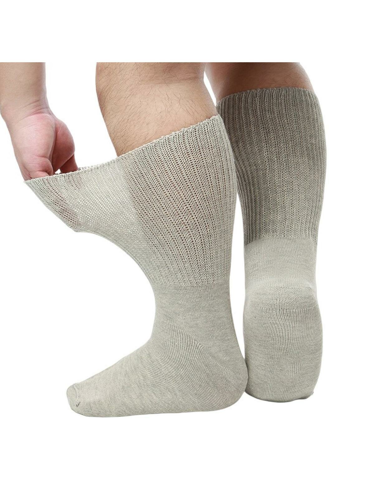 Диабетические носки женские, Серый - 1SM