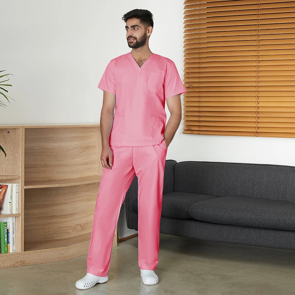 Комплект медицинской формы VIAOLI Розовый, S, dark pink