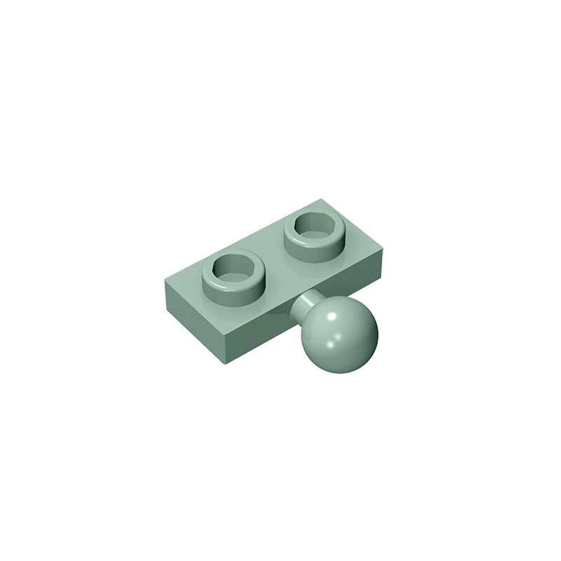 Пластина Lego 1x2 с буксирным шаром, цвет 048