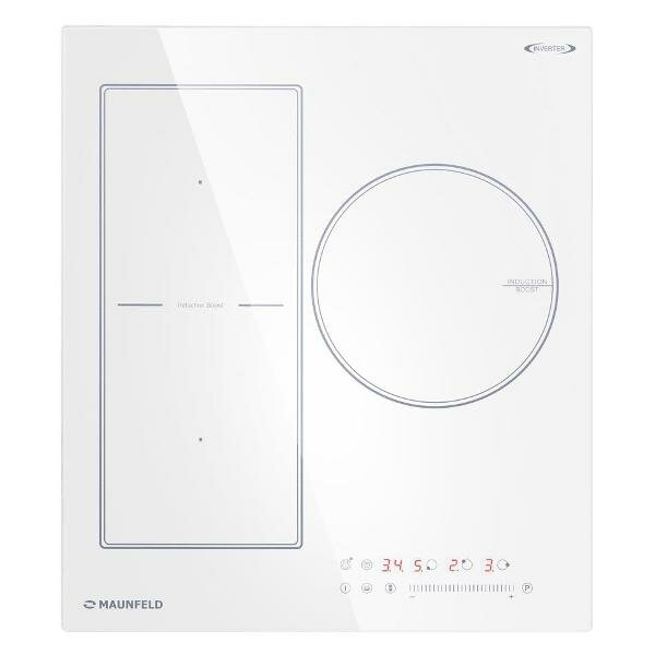 Встраиваемая индукционная панель независимая Maunfeld CVI453SBWH Inverter