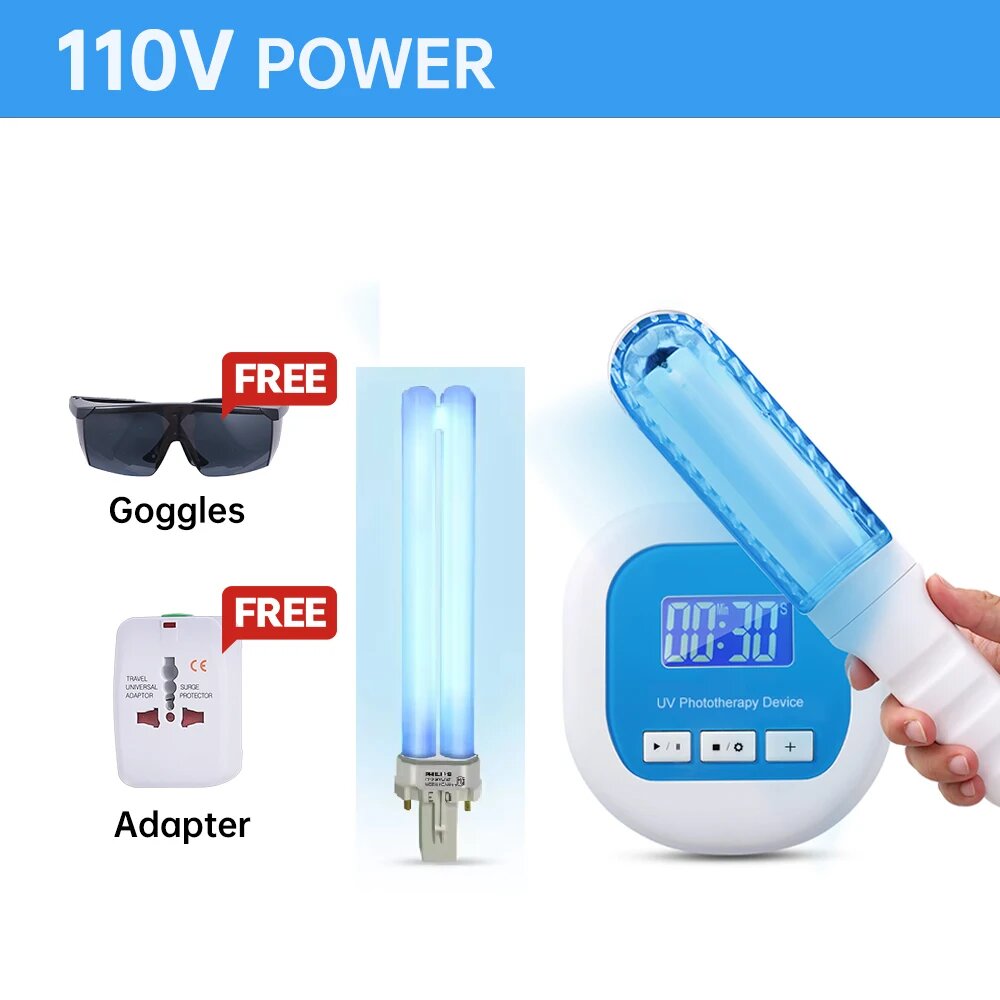 YouWeMed 311NM UVB лампа для фототерапии 1 more Bulb 110V