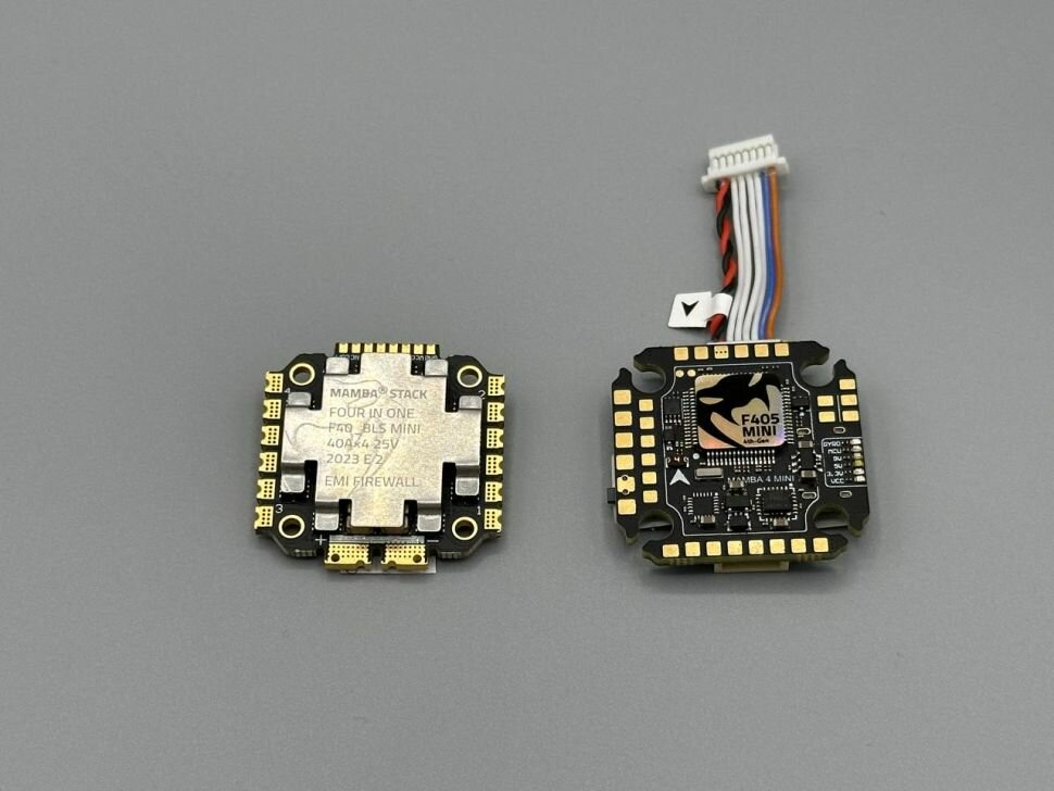 Башня полетный контроллер + регулятор оборотов Diatone Mamba F405 Mini ICM 42688P + ESC F40 BLS 00082