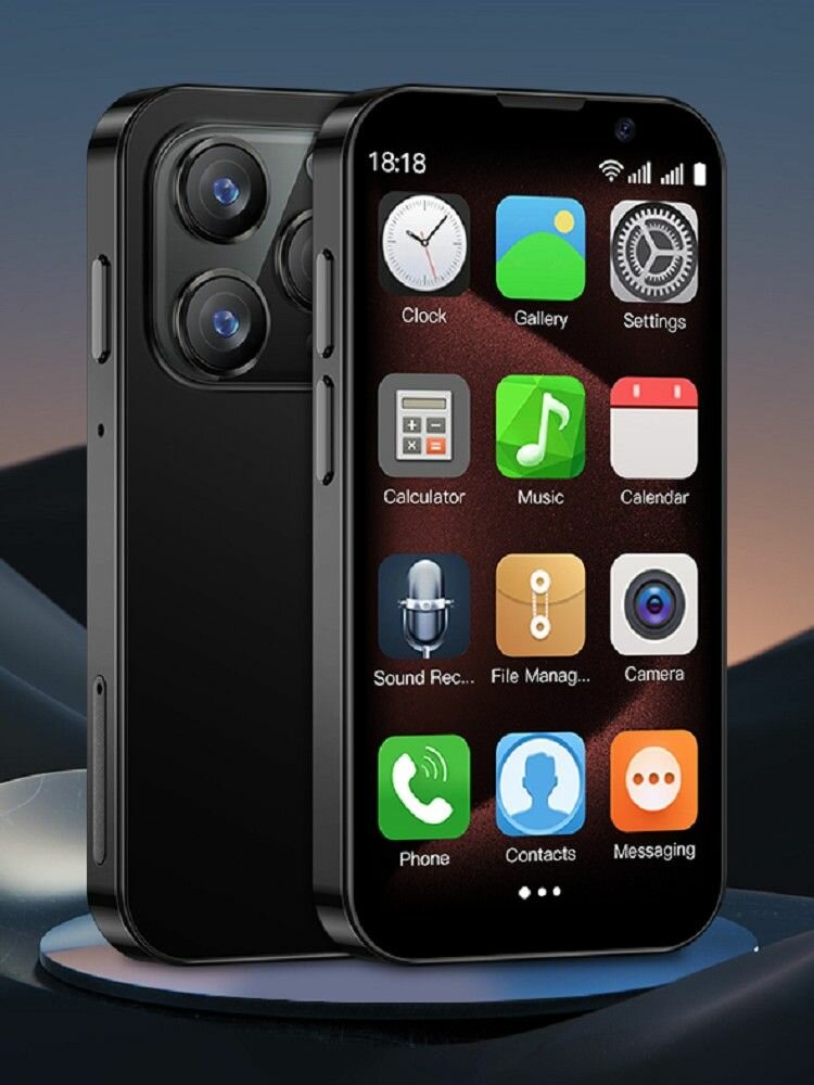 XS18pro Смартфон 2 ГБ памяти 16 ГБ ROM 3.0 - дюймовый экран Анхель 9.0 Синий зуб Поддержка нескольких языков Микро