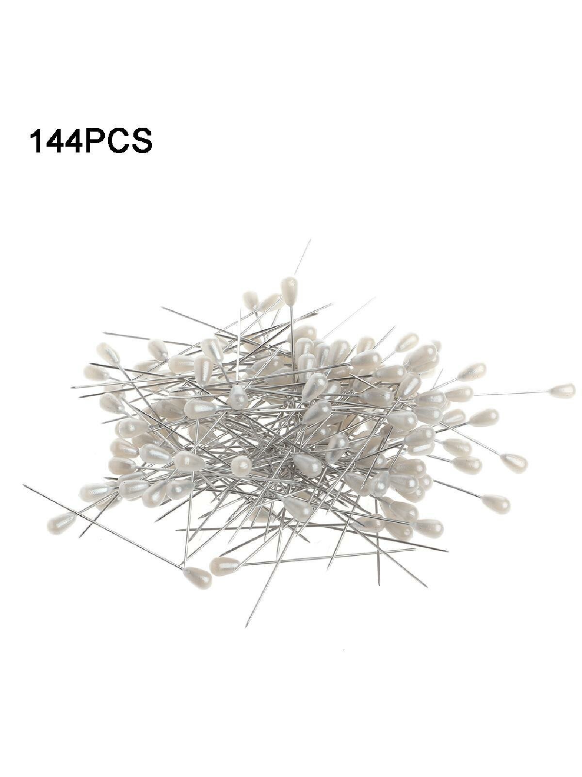 Сверхдлинные булавки для головных уборов, Белый