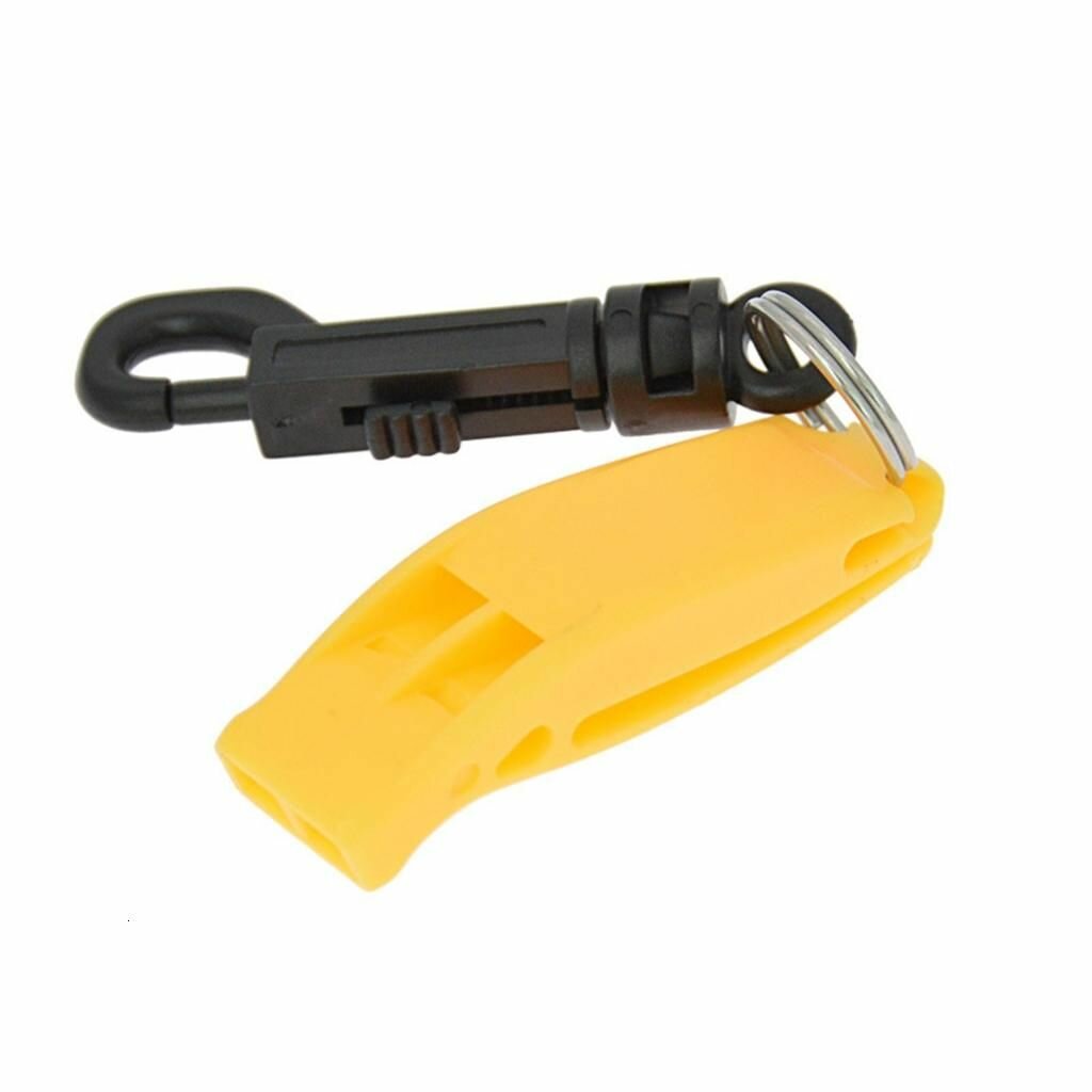 Водонепроницаемый свисток для охоты и плавания, Желтый