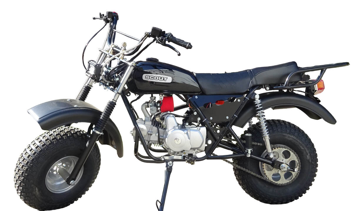 Мотоцикл СКАУТ-8 Стриж, 125 куб. см, полуавтомат, электростартер