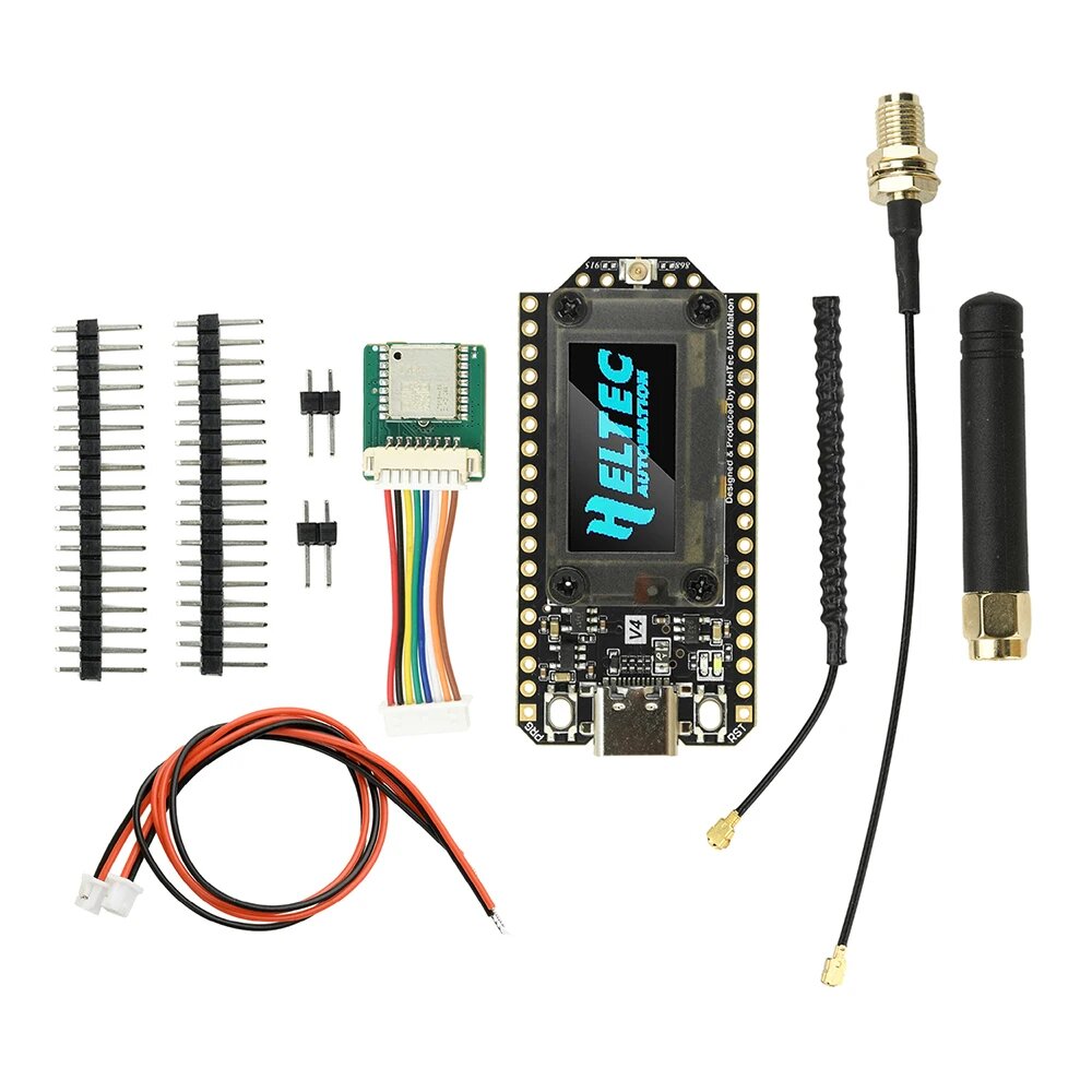 Heltec WiFi LoRa 32 V4 с антенной и GPS