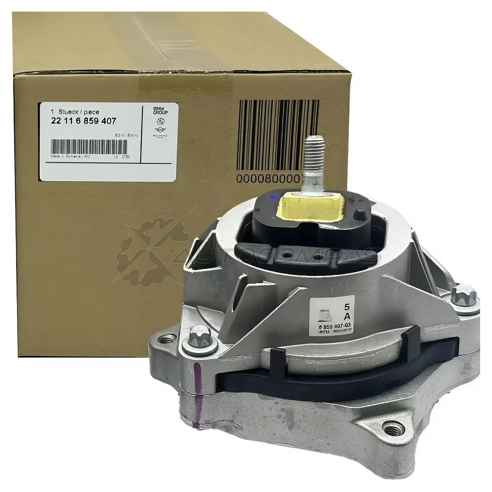 Подушка двигателя опора левая Bmw F20 F21 F22 F23 F30 F31 F32 F33 F36 30899579 22 11 6 859 407 8 9KUTTA