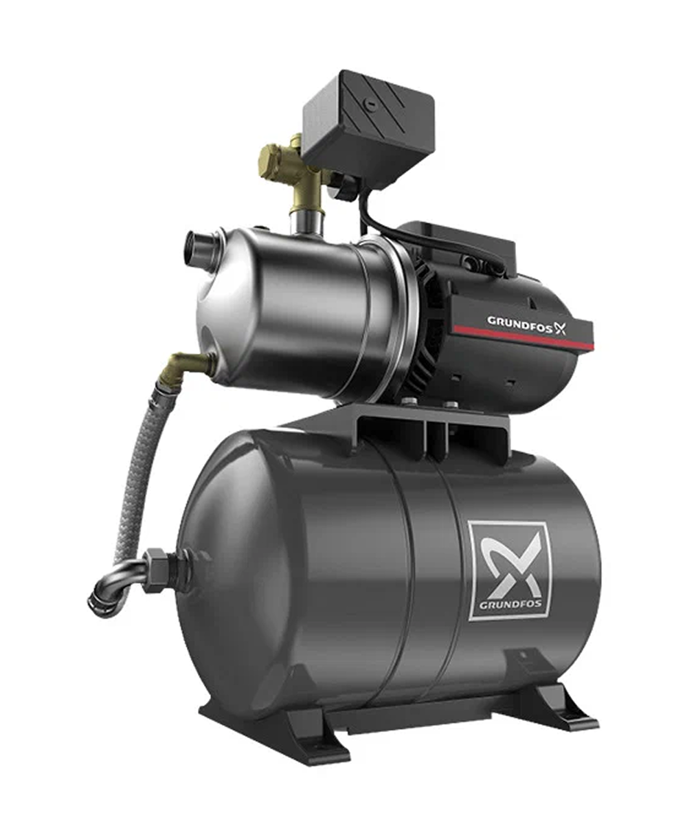 Насосная установка Grundfos JP 3-42 PT-H, самовсасывающий, 700Вт