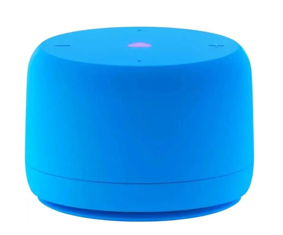 Умная колонка Яндекс Станция Лайт 2 с Алисой, без часов, 6 Вт, синий, YNDX-00028BLU