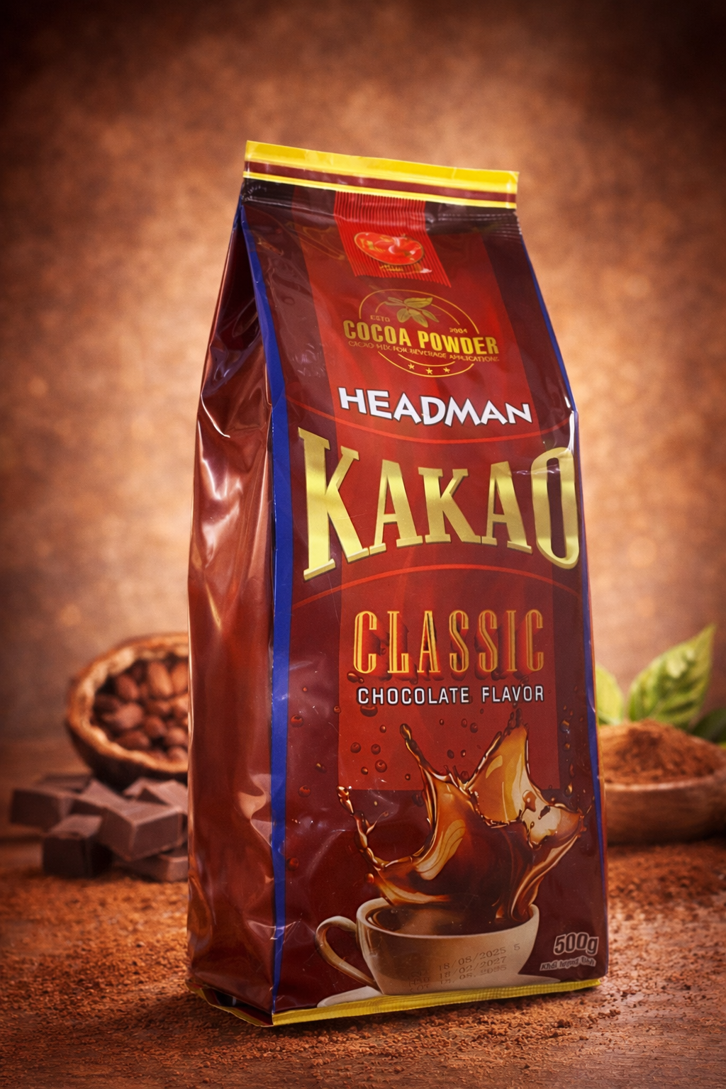 Вьетнамское Какао Headman со вкусом шоколада 500 г (в мягкой упаковке)