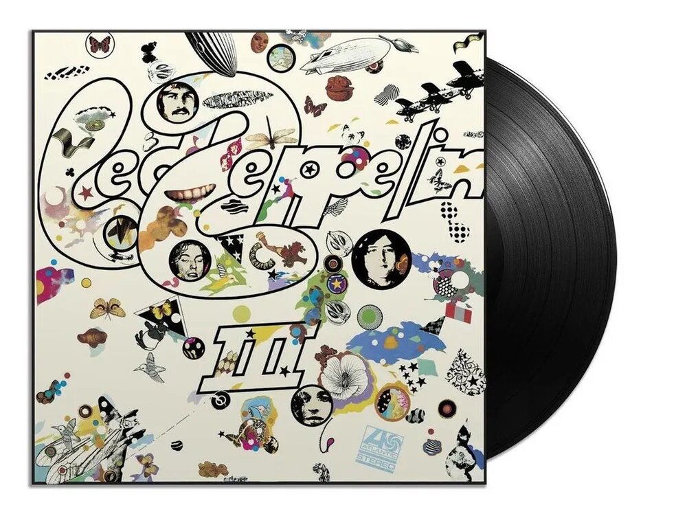 Виниловая пластинка Led Zeppelin III (LP) Альбом в жанре Арт-рок