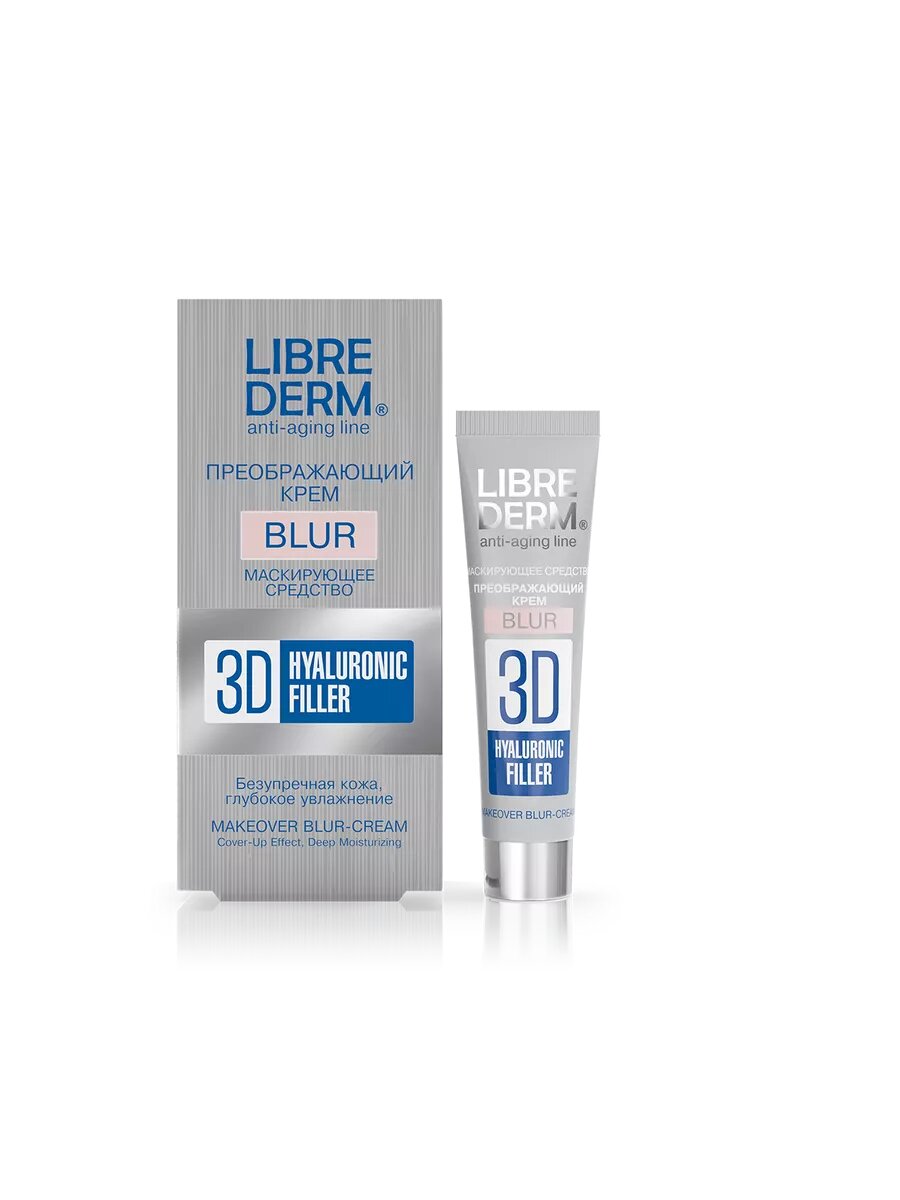 Librederm 3d гиалуроновый филлер преображающий крем-blur 15