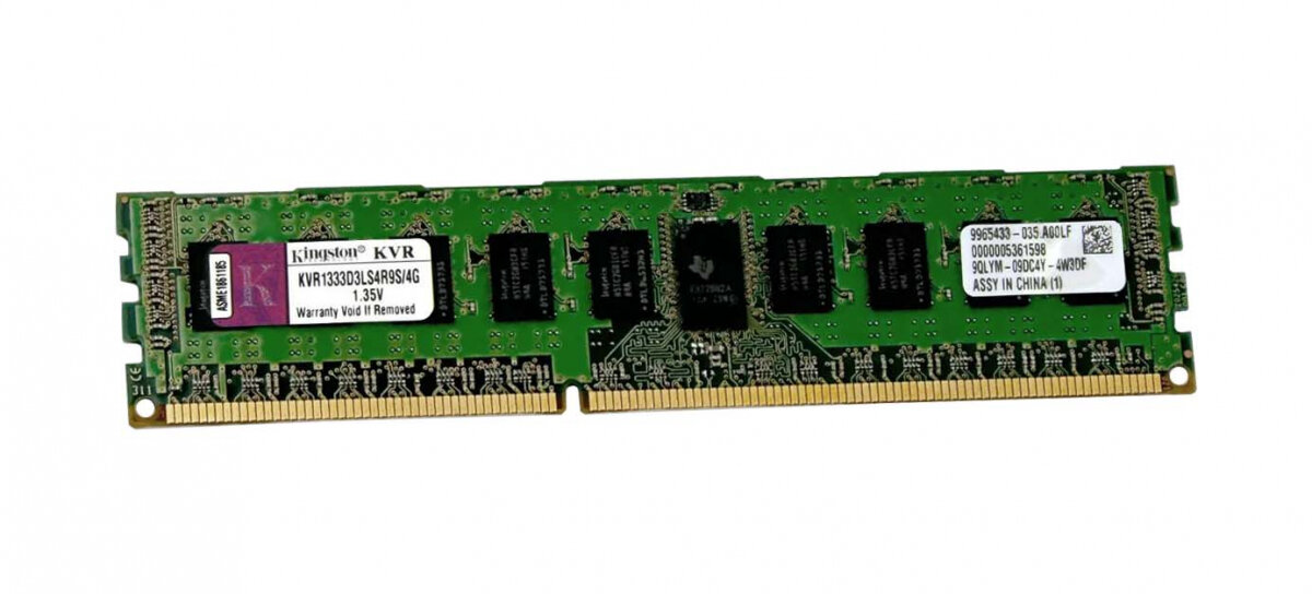 Оперативная память Kingston KVR1333D3LS4R9S/4G DDRIII 4Gb