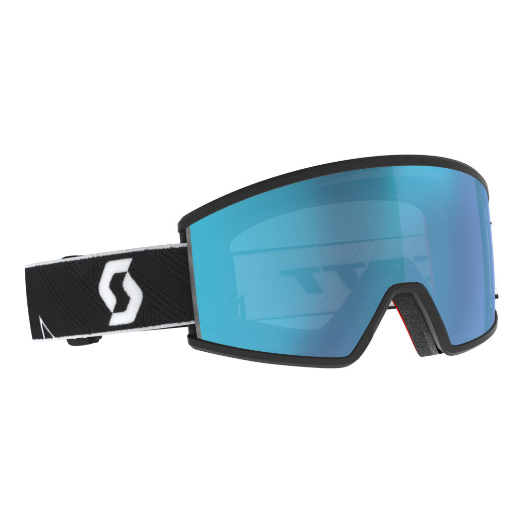 Маска SCOTT Ambit Compact (1007371 / black/white (AMP aurora green chrome S2) )