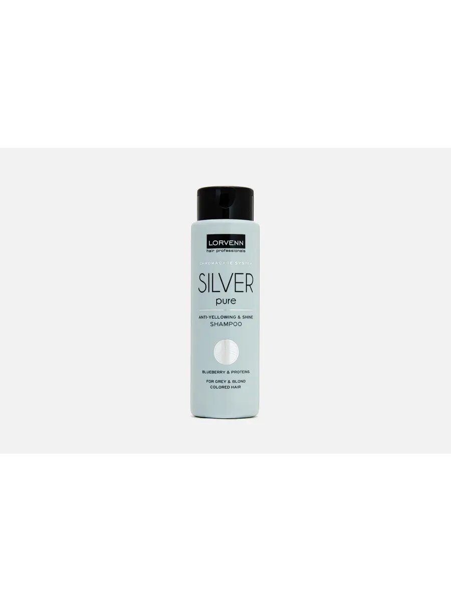 LORVENN SILVER PURE ANTI-YELLOWING & RADIANCE Шампунь 300мл