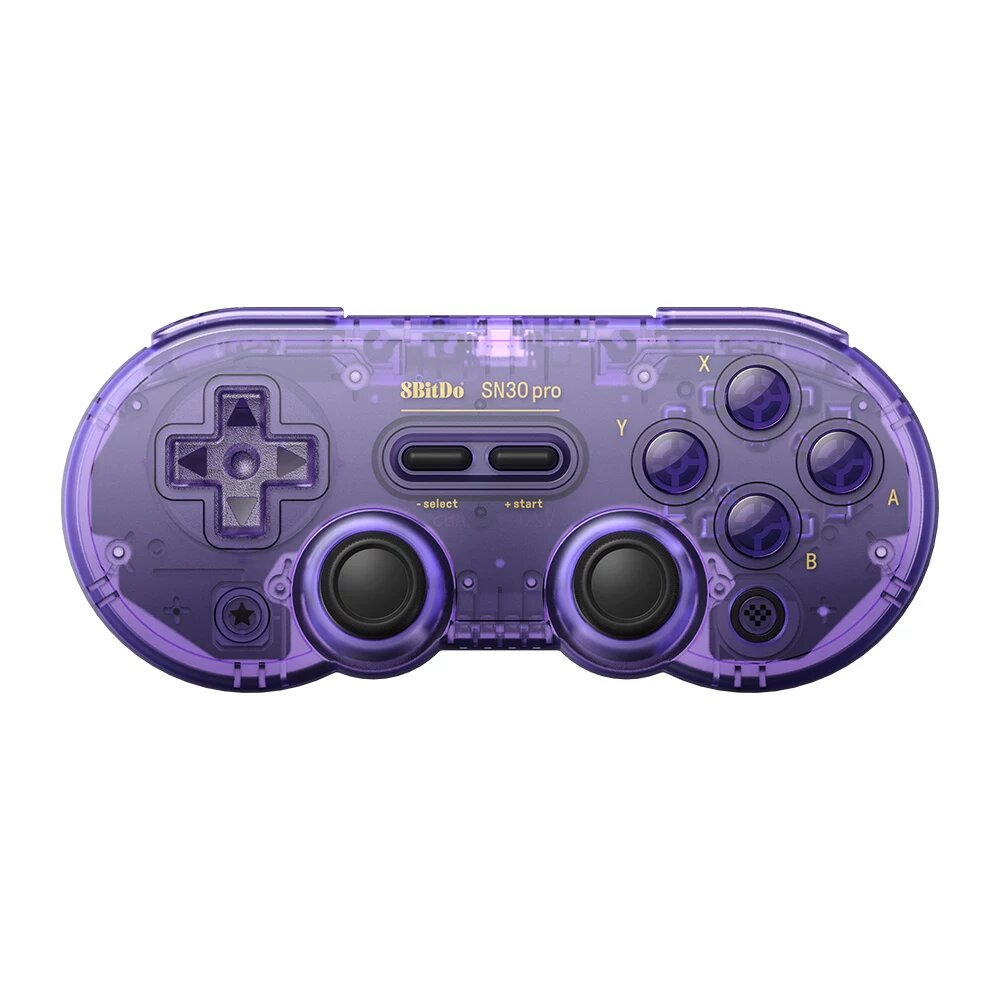 Eighting SN30Pro Прозрачная специальная версия Bluetooth-контроллер для Nintendo Switch, Steam Deck, ПК -