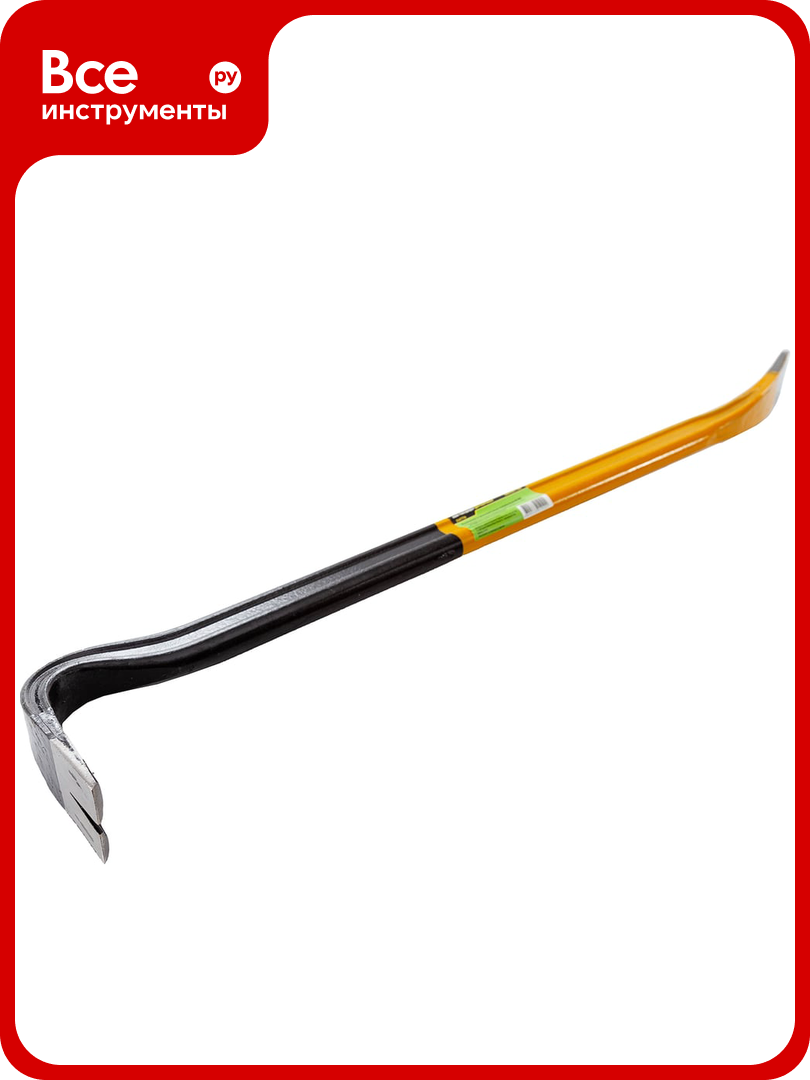 Двутавровый лом-гвоздодер Pobedit 600x30x17 мм 2547756, высокопрочный стальной профиль, без рукоятки для применения