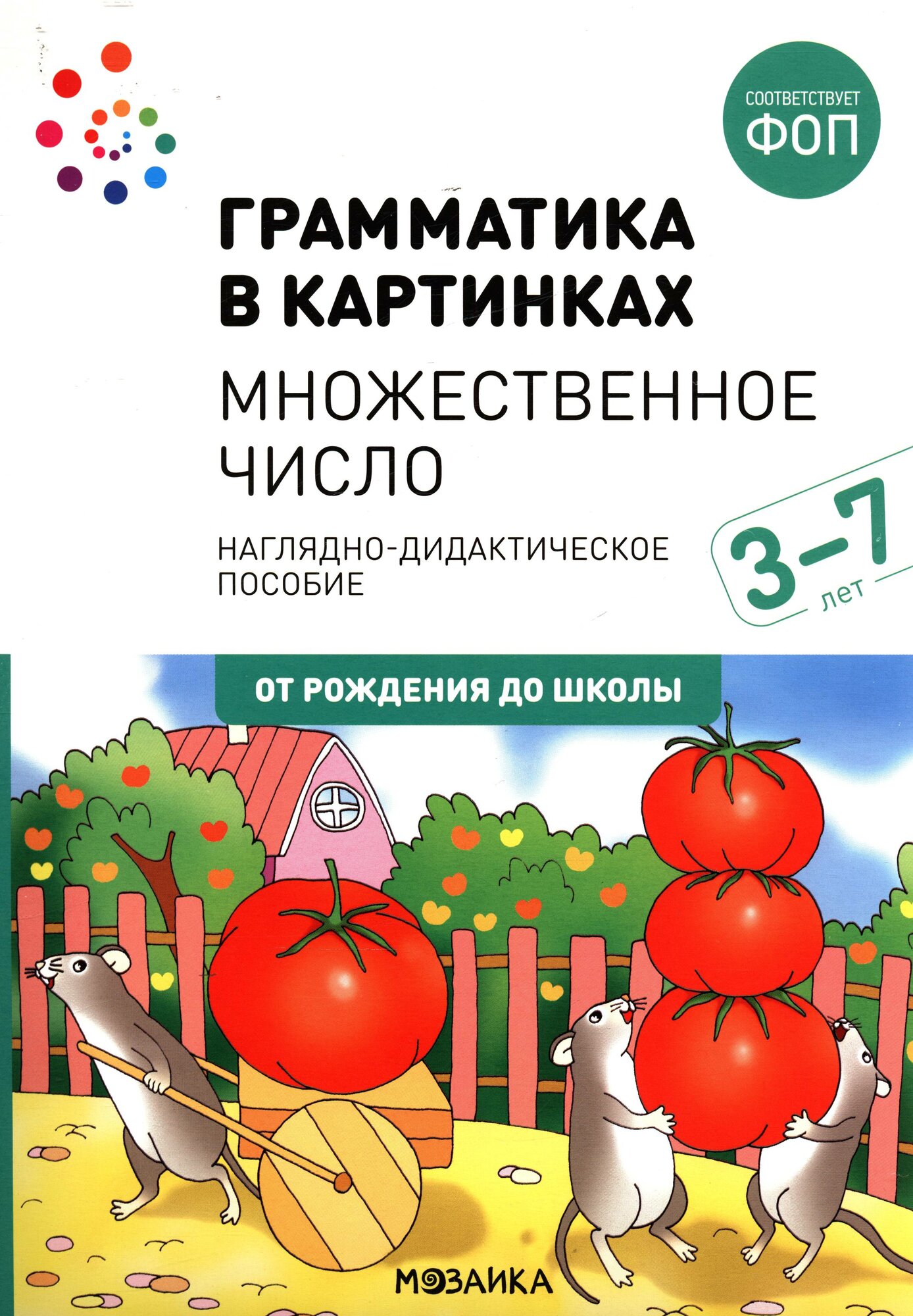 Множественное число. Для игр и занятий с детьми 3-7 лет. Наглядно-дидактическое пособие
