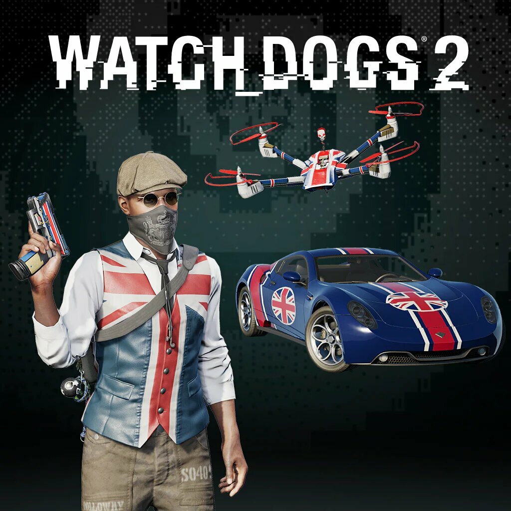 Дополнение Watch Dogs2 - RIDE BRITANNIA PACK, цифровое издание PlayStation 4, регион Индия / код пополнения баланса