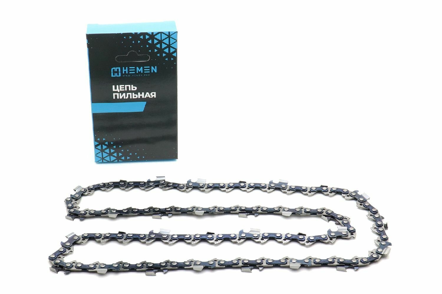 Цепь "HEMEN" 18" 3/8-1.3-62z (63RSC62) (Partner 350) "острый зуб"