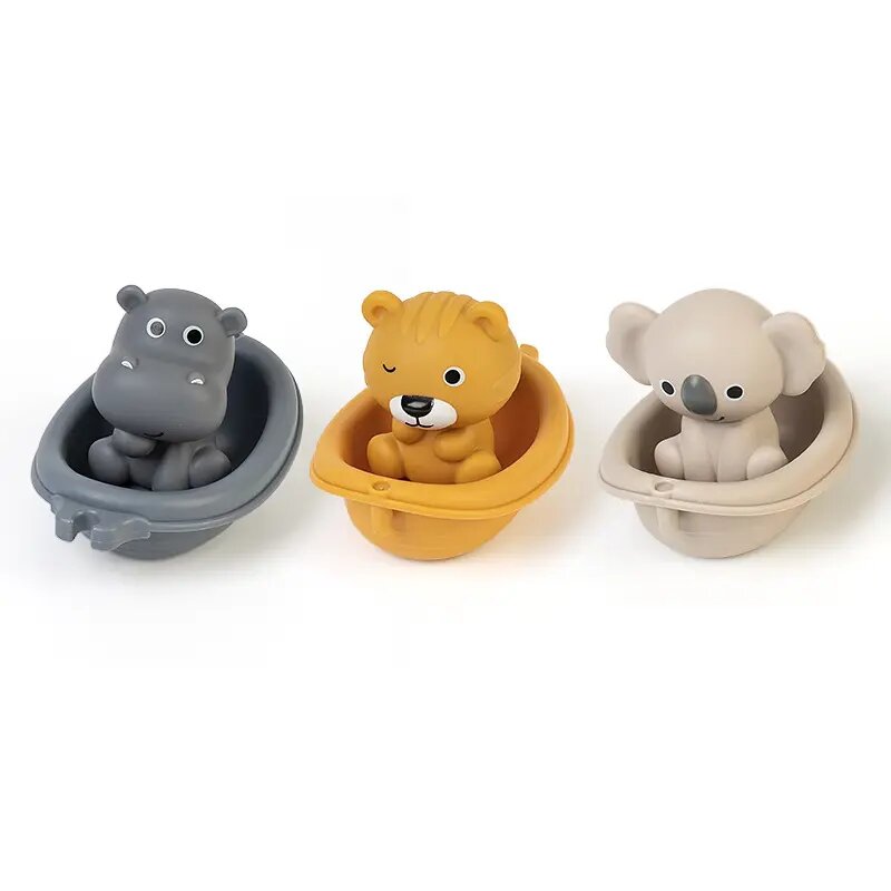 Игрушки для купания малышей, не пропускающие воду, лодка для игр в воде, игрушки для ванной, плавательный круг для