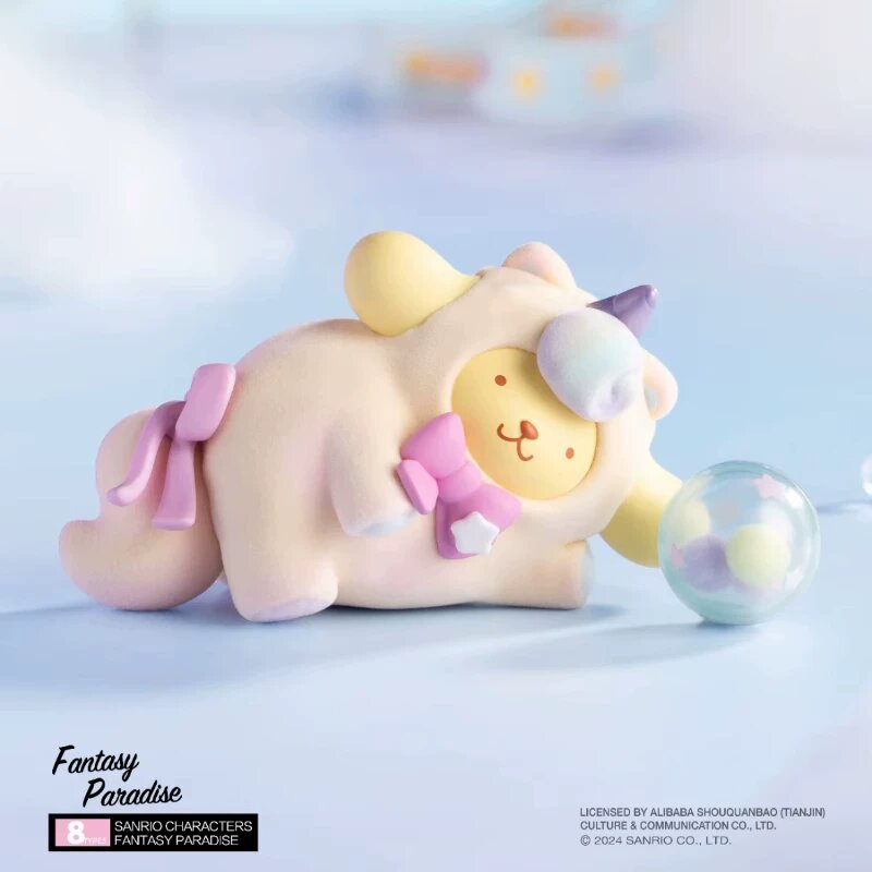 Оригинальная фигурка MINISO Sanrio Dreamland Series Blind Box Kuromi Cinnamoroll, подарок на день рождения для девочек