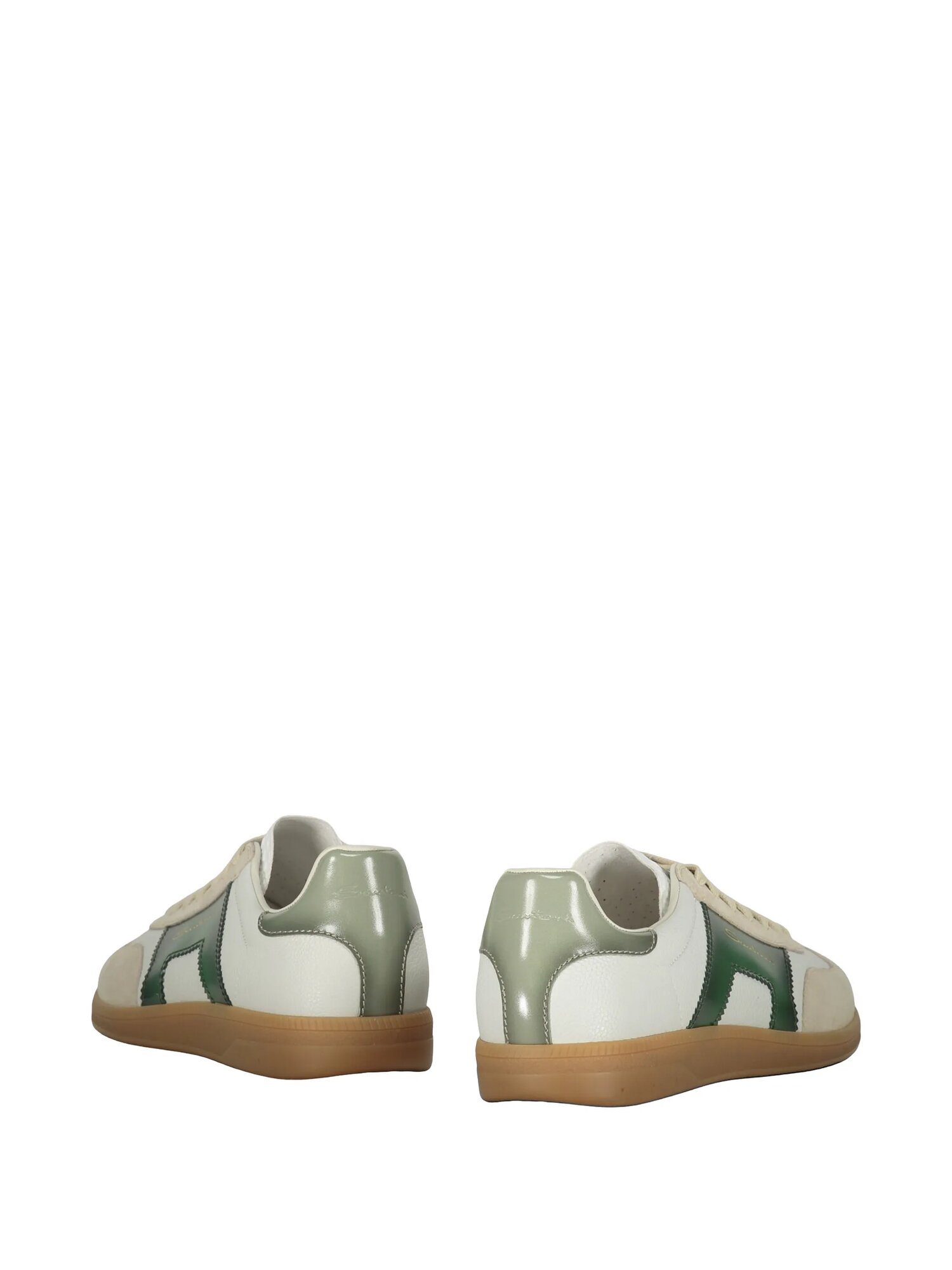 Кроссовки Santoni DBS Oly, размер 43, бежевый/белый — фото 1