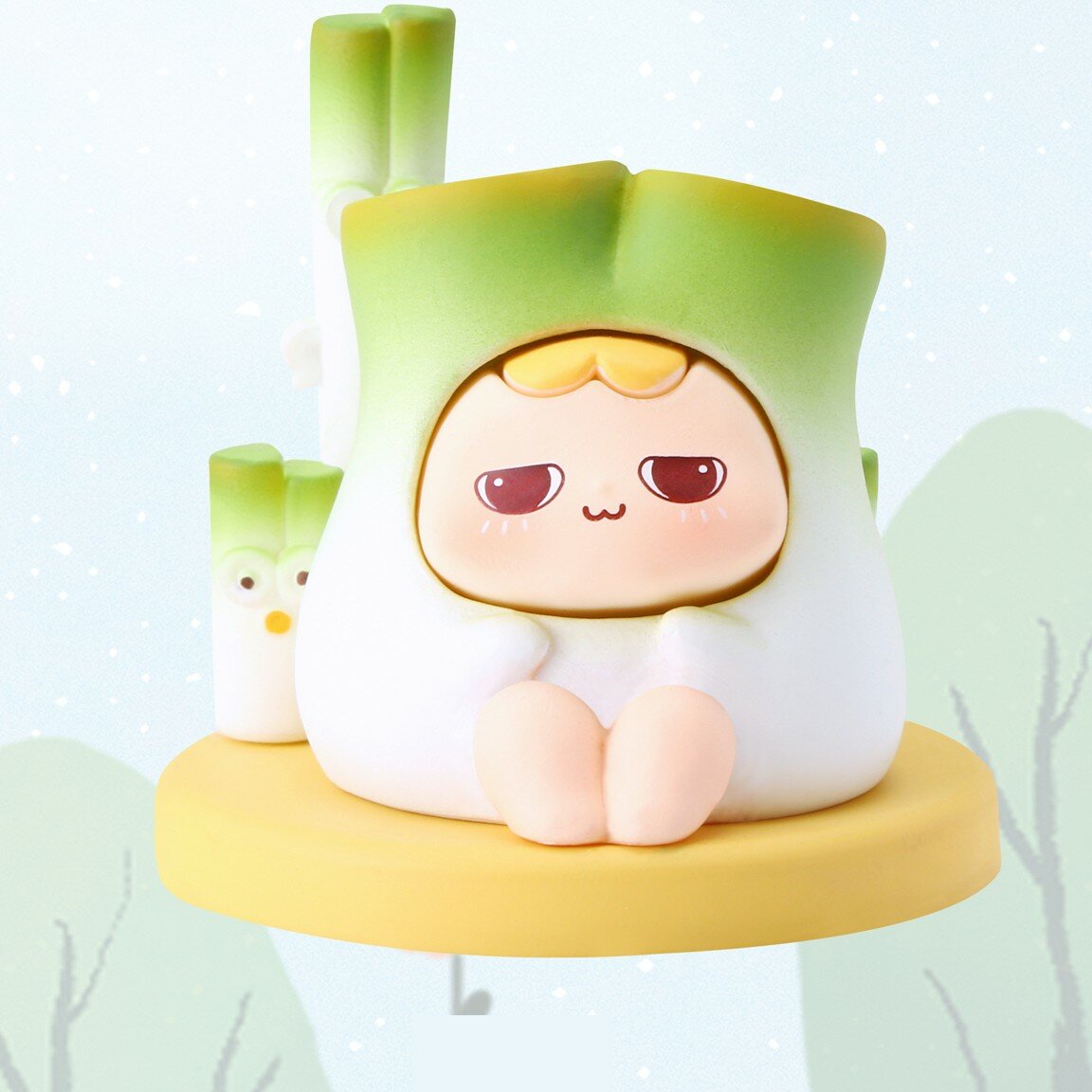 Миниатюрная фигурка лука-порея из серии COCO Garden Blind Box, 1 шт. для детского дня рождения
