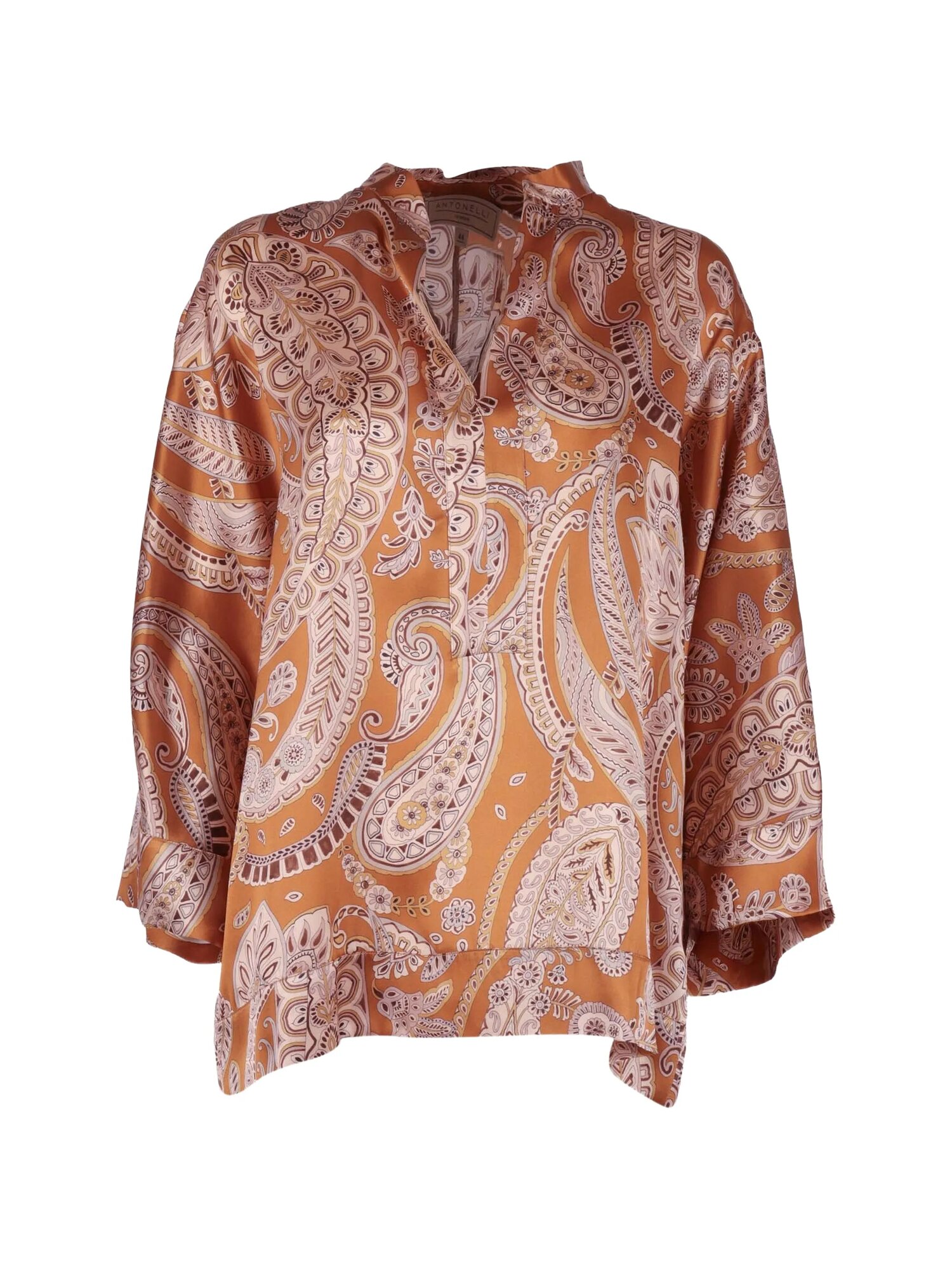 Блуза Paisley-pattern silk blouse