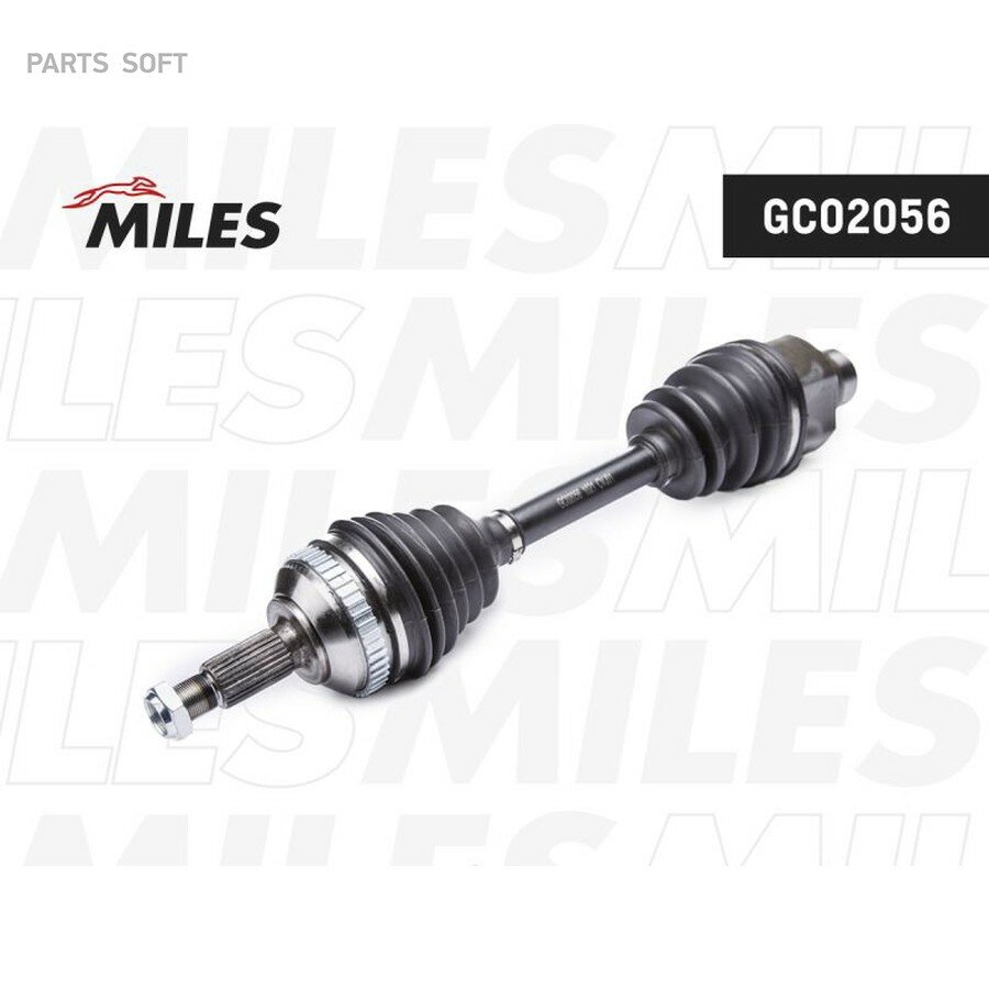 MILES GC02056 Привод в сборе FORD MONDEO 1.6-2.5 93-00 прав. (ABS) ()
