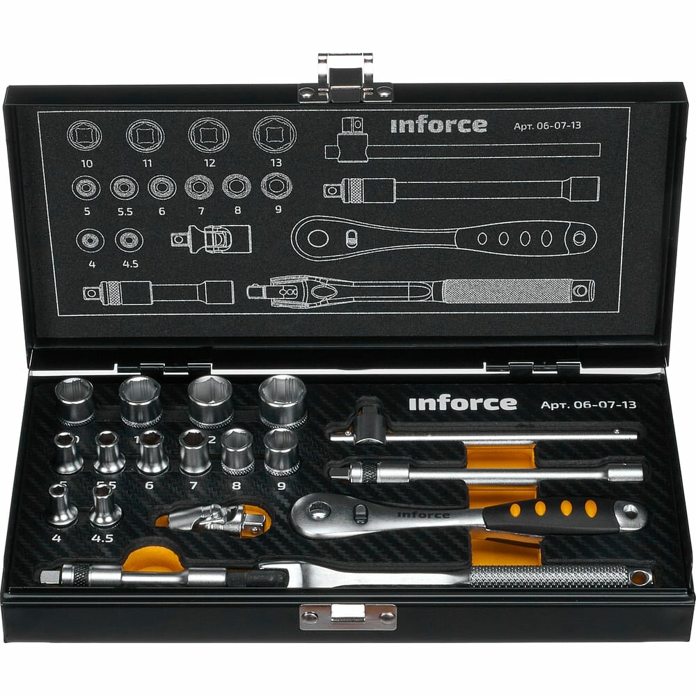 Набор инструмента Inforce 06-07-13